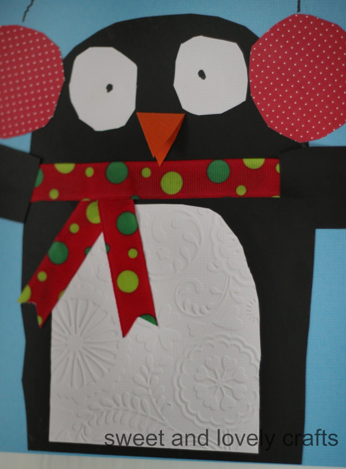sweet and lovely crafts: cute penguin craft