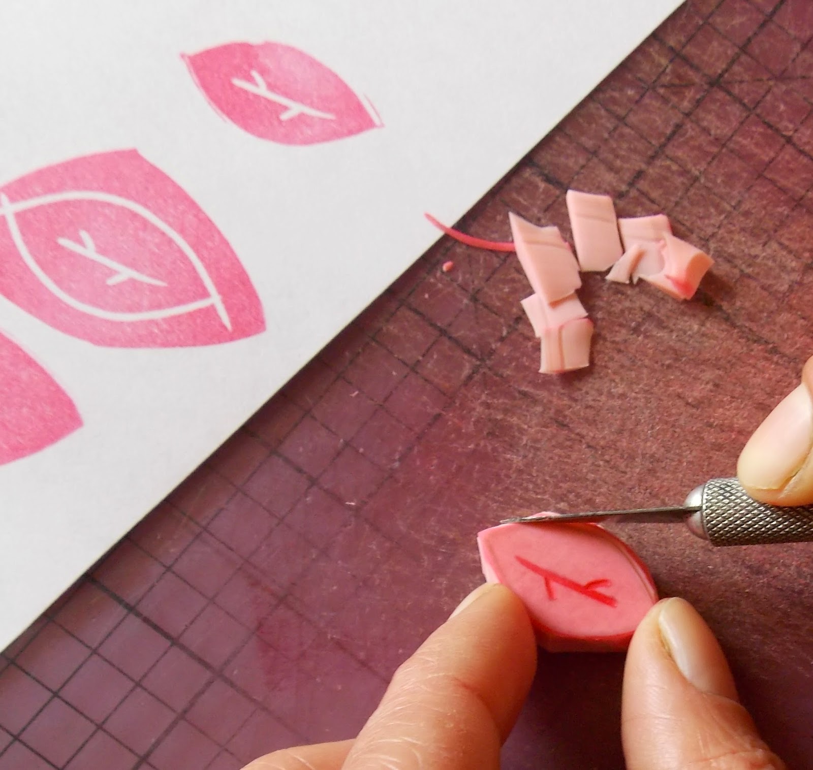 Green Garden Studios : A Complete Guide to Carving Rubber Stamps with ...
