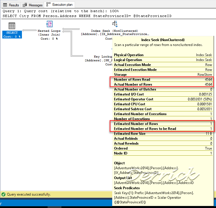 德瑞克：SQL Server 學習筆記: [SQL Server] Parameter Sniffing: Pros and Cons, 參數探測