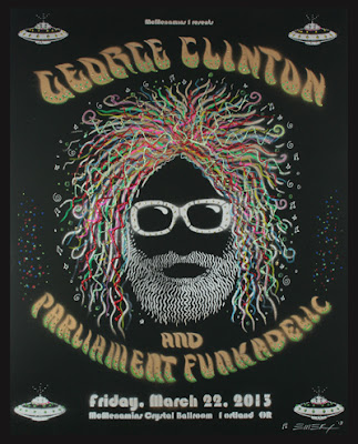 INSIDE THE ROCK POSTER FRAME BLOG: George Clinton & Parliament ...