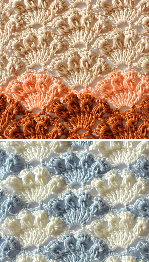 Beautiful Skills - Crochet Knitting Quilting : Crochet Shell Stitch ...