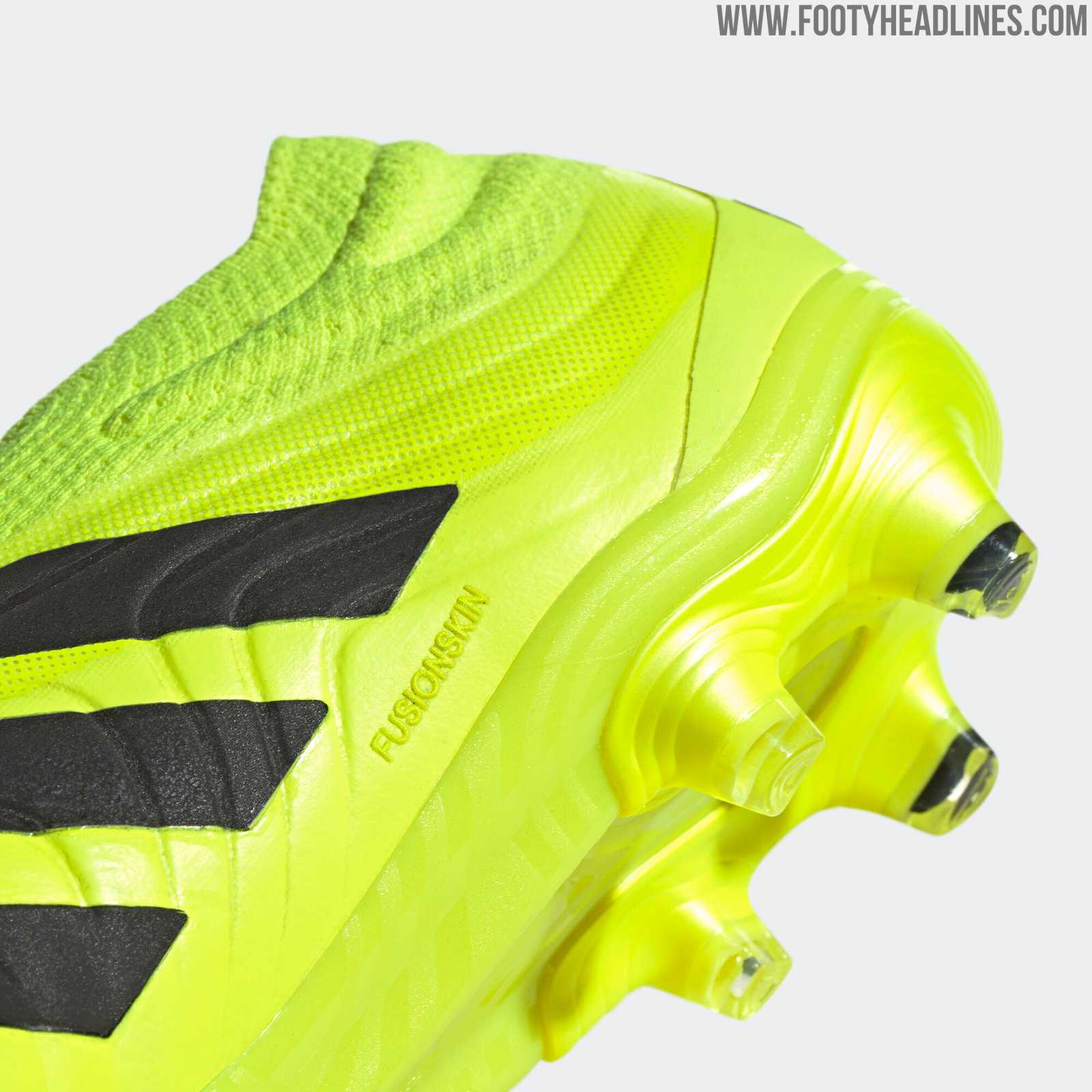Solar Yellow Adidas Copa 19+ 'Hard Wired' Pack Boots Leaked - Footy ...