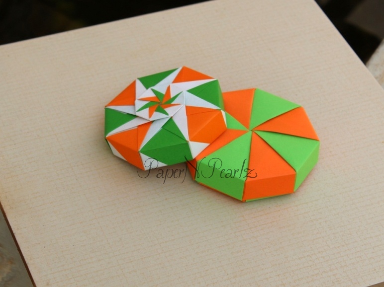 Octagonal Double Pinwheel Box | Paper N Pearlz