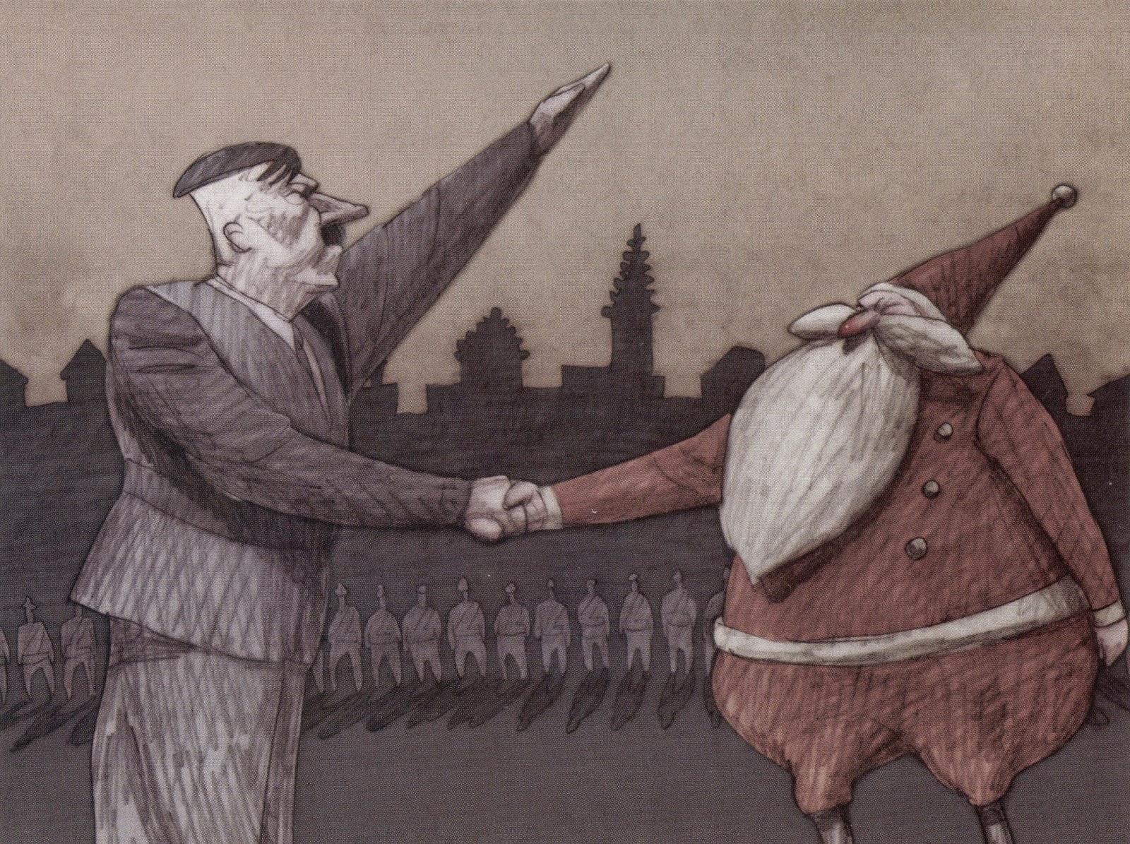 ILLUSTRATION ART: BILL PLYMPTON AT COMIC-CON