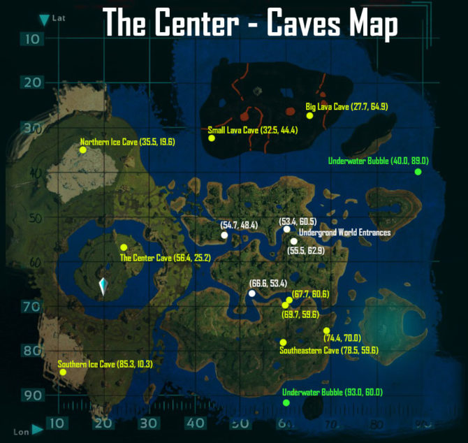 The Center - ARK Expansion Map