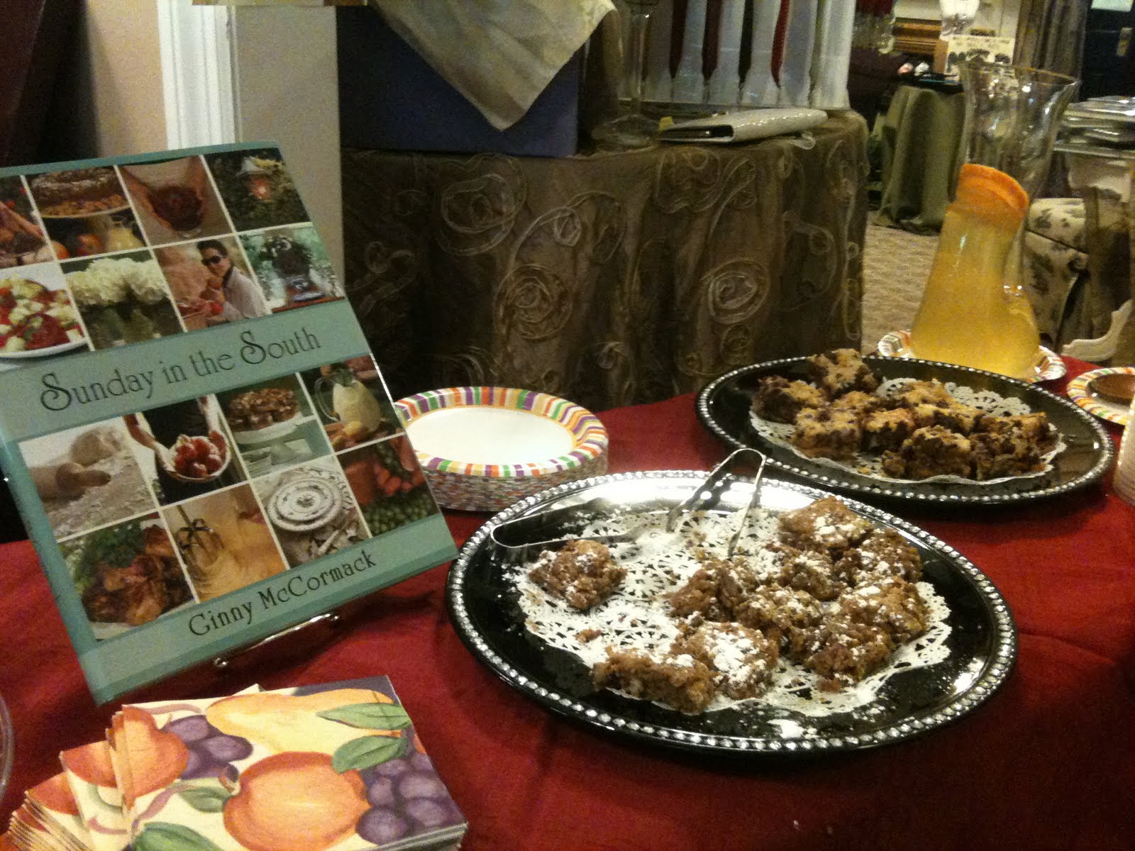 House and Garden Boutique: "Sunday in the South" Cookbook Signing Event ...