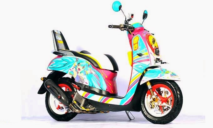 Modifikasi Honda Scoopy | Free Modifikasi Motor