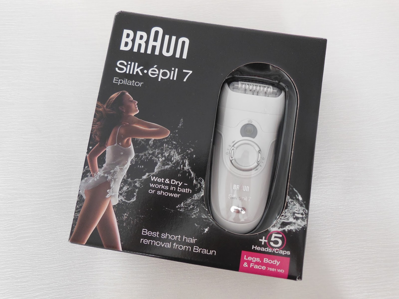 Braun Silk Epil 7 Epilator review | Tales of a Pale Face | UK beauty blog