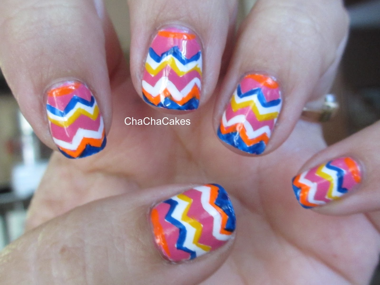 Cha Cha Cakes Nails: Day 16 in the 31 Day Nail Art Challenge