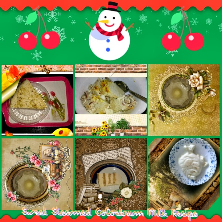 Veg Indian Good Food Recipes Sweet Steamed Colostrum Milk Recipe Kalvdans Kharwas Cheek