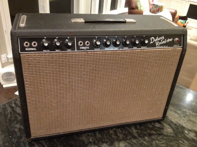 Canadian Vintage Guitar Hunt: 1964 FENDER Deluxe Reverb - Pre-CBS Blackface