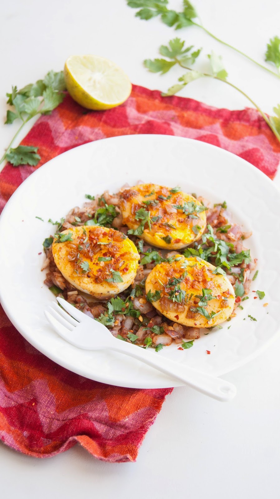 Always Hungry: Chatpata Tawa fried Egg chaat