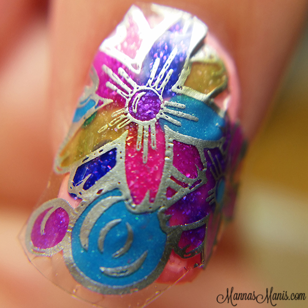 Reverse Stamping Tutorial - Manna's Manis