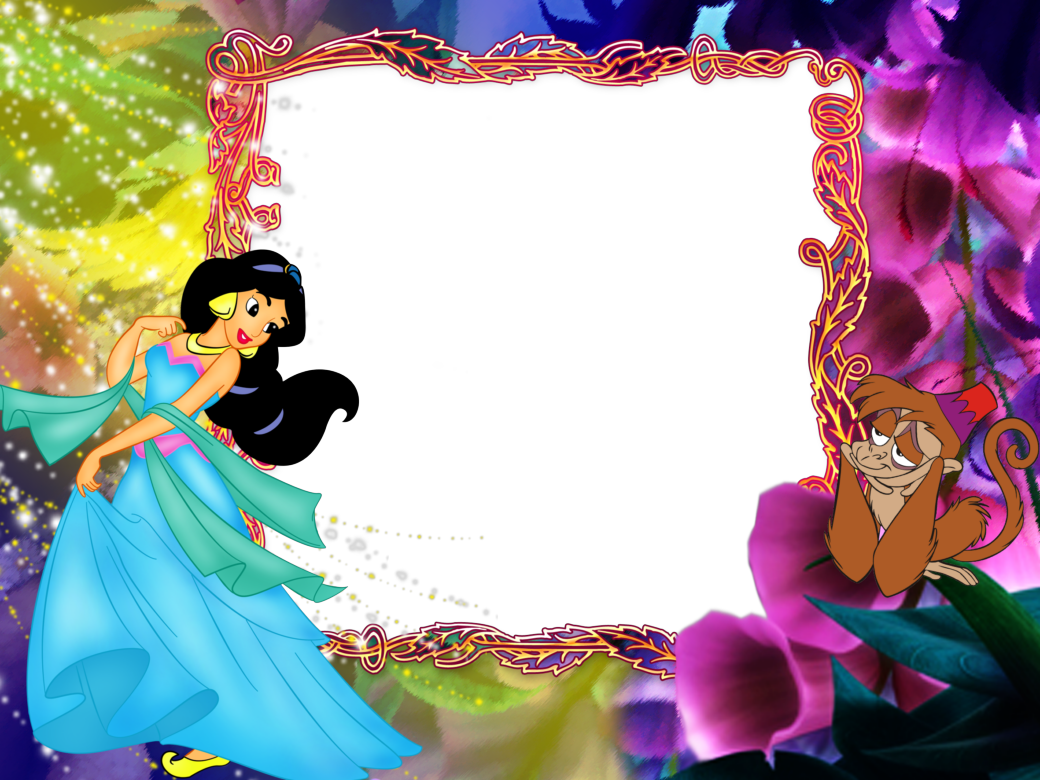 Delicados Marcos de Las Princesas Disney. ~ Marcos Gratis para Fotografías.