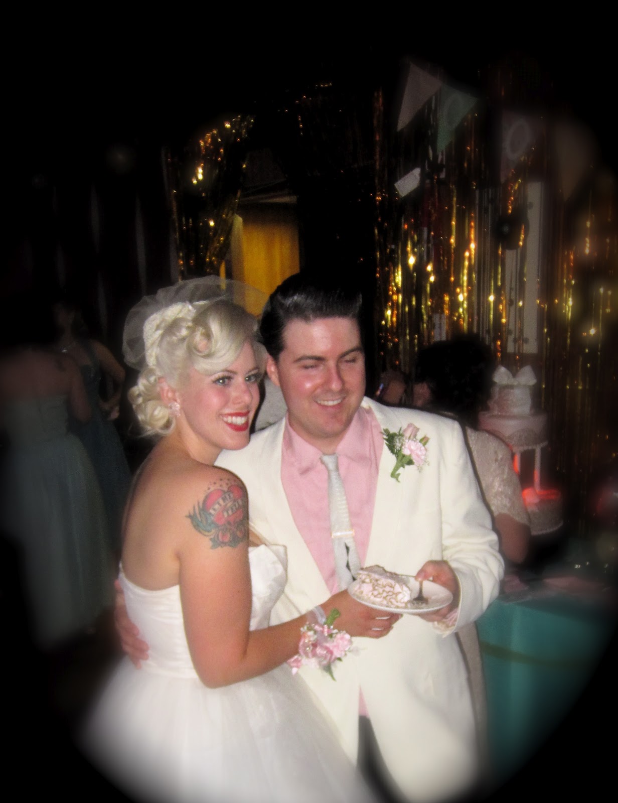wacky tacky: Rockabilly Prom: A Wedding for Zack & Dollie