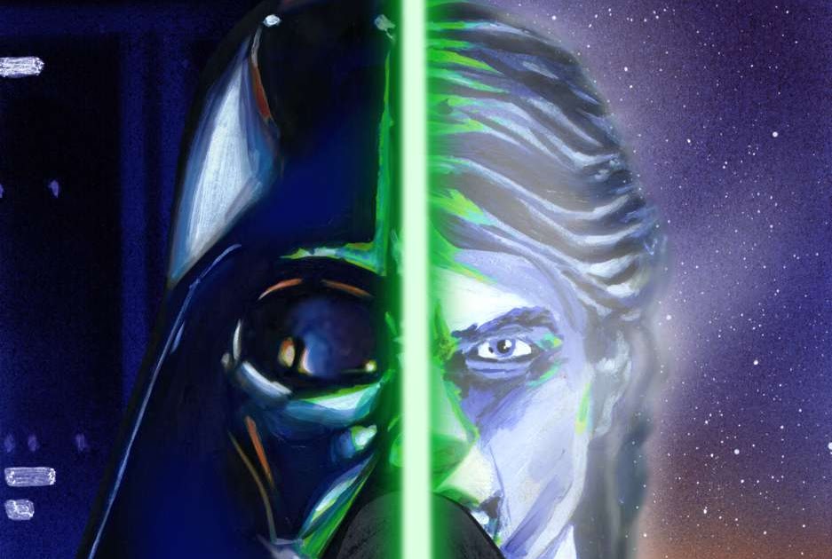 STAR WARS AFICIONADO WEBSITE: CLASSIC ART: THE LIGHTSABER THAT BINDS...