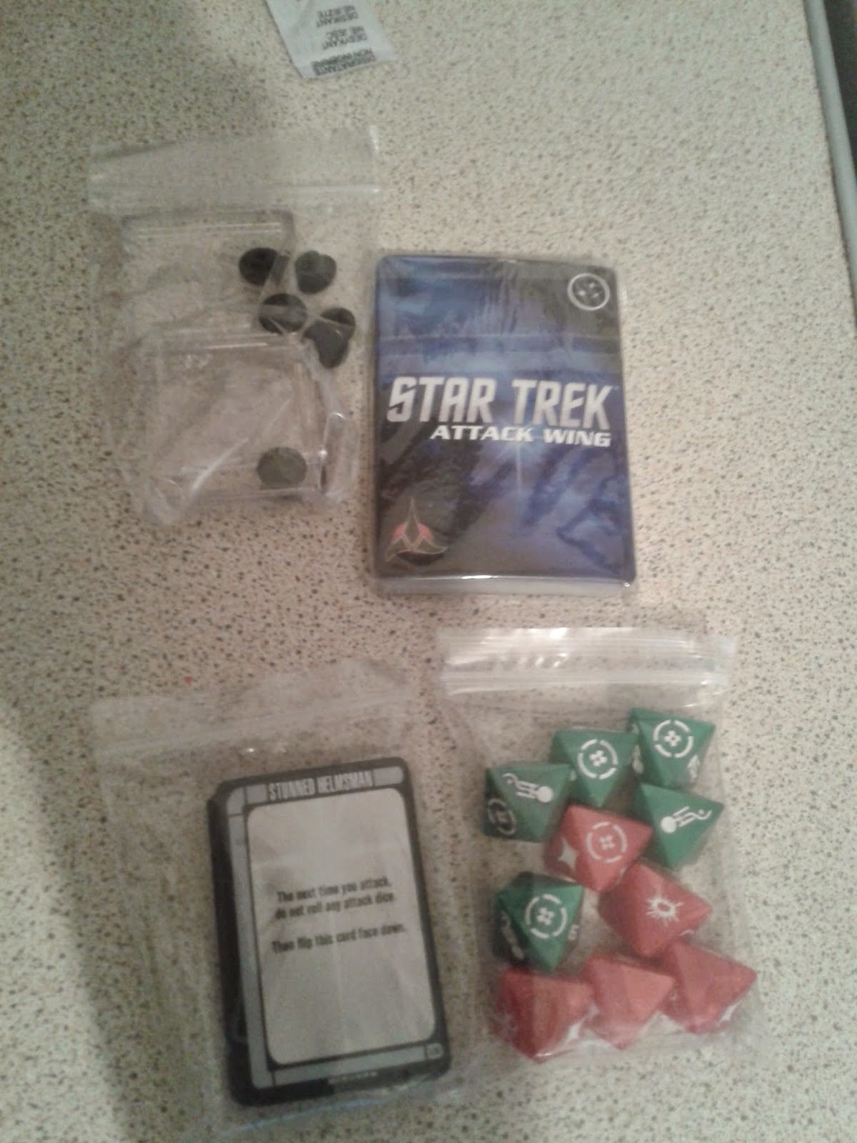 Star Trek Attack Wing Starter Set unboxing