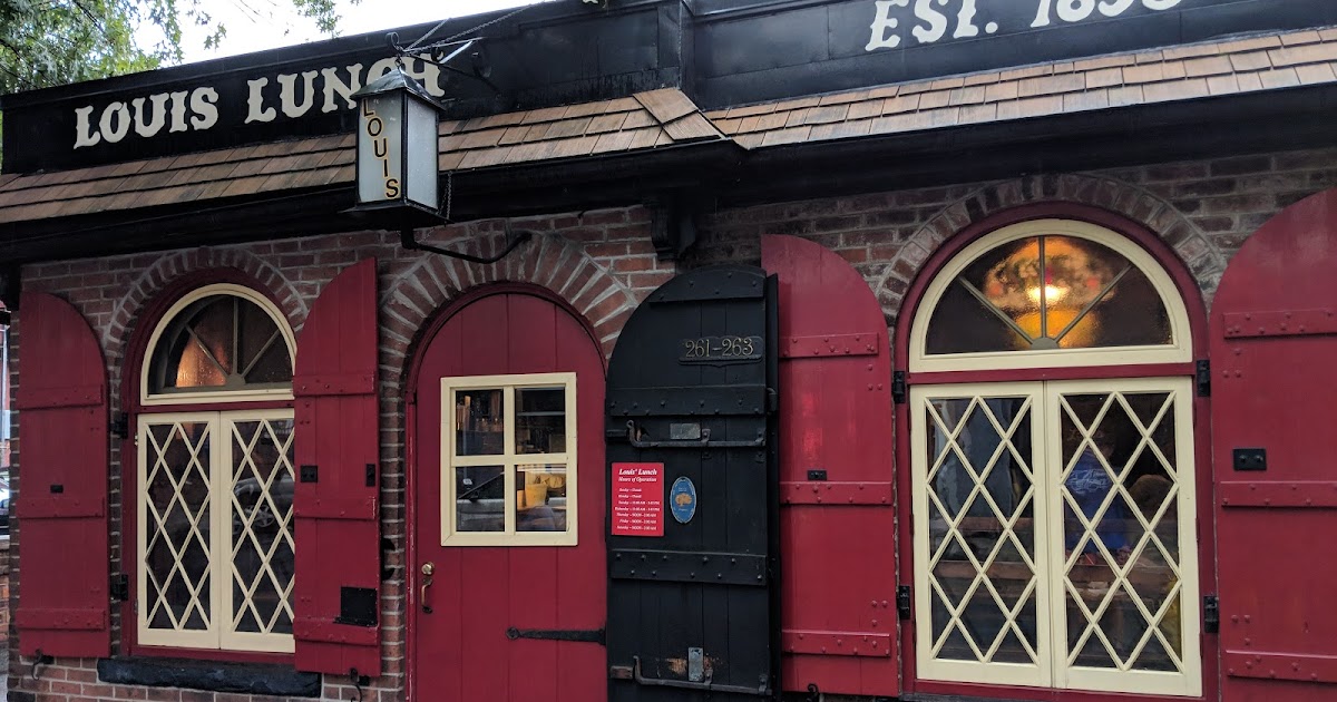 A Visit to Louis Lunch in New Haven