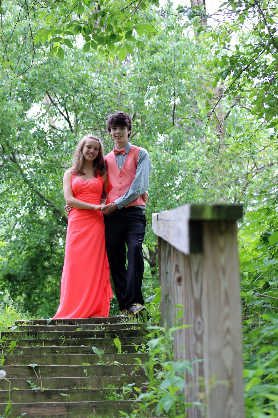 MY THREE SONS: Callahan and Katie's 8th grade photo shoot