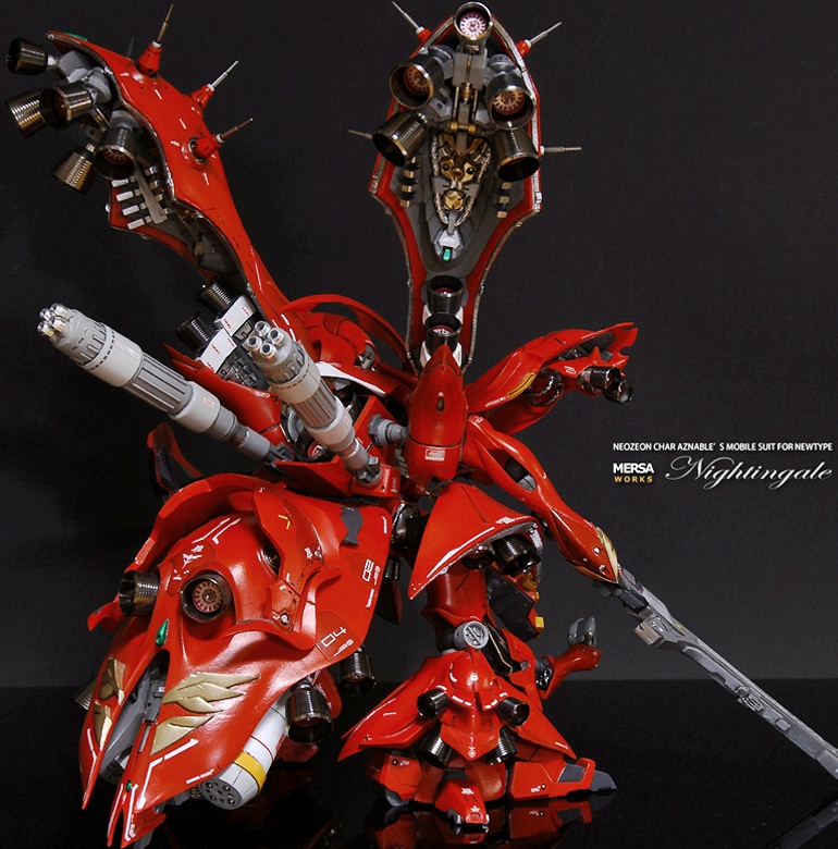Hobbies Gundam: MG Gundam 1/100 Nightingale