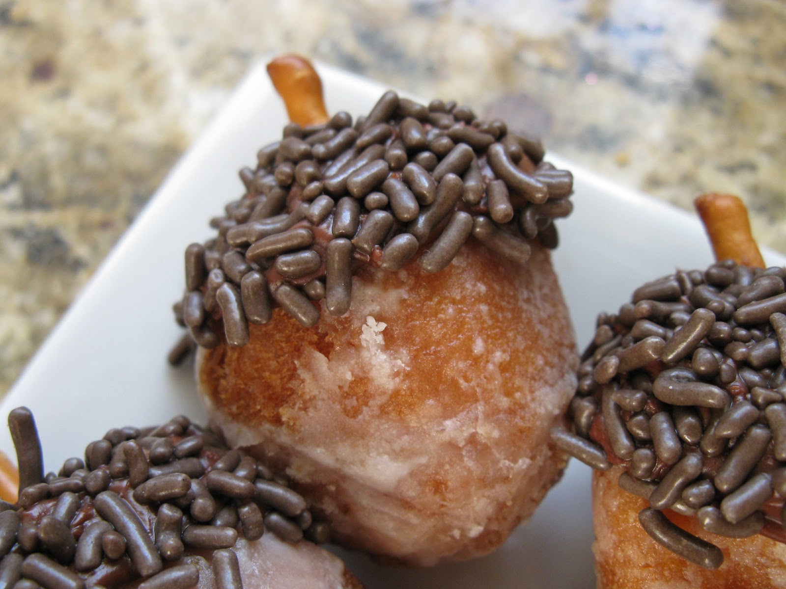 What You Make it...: Day 6 of 31 Day Spooktacular- Acorn Dessert