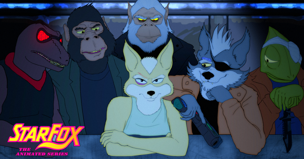 My Random Blog: A Fox in Space / Star Fox The Animated Series
