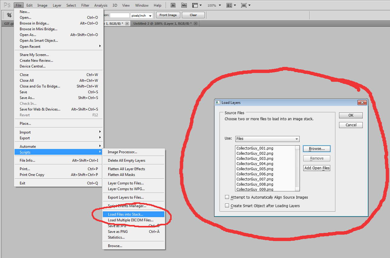 Making Work-in-Progress GIFs | Vilya's Workblog