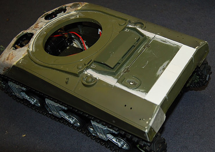 Warren Hudson Modelling: 1/16 RC Sherman Firefly build