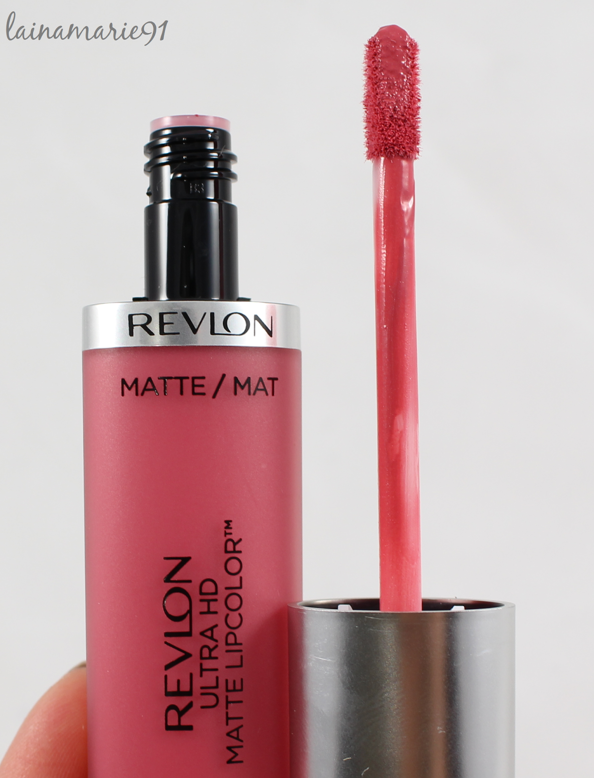 Lainamarie91: NEW Revlon Ultra HD Matte Lipcolor - Devotion Review and ...