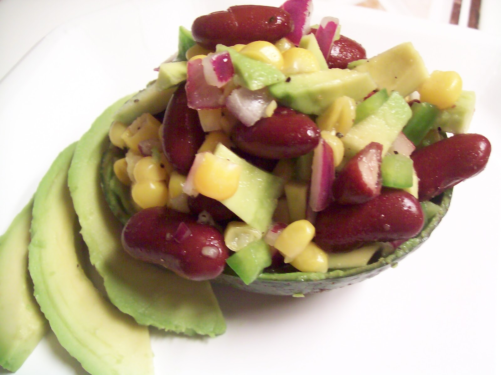 domenica's dish: Avocado Salad Bowl