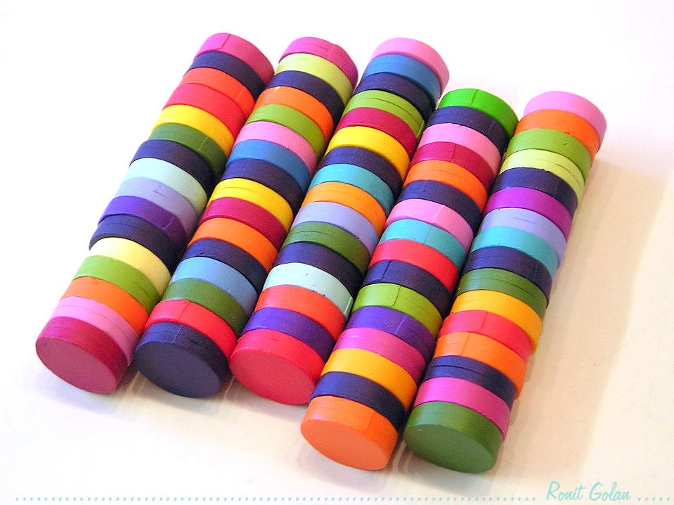 Ronit Golan - Polymer Clay Joy - Inspire to Create: Making Rainbows - Polymer clay canes with ...