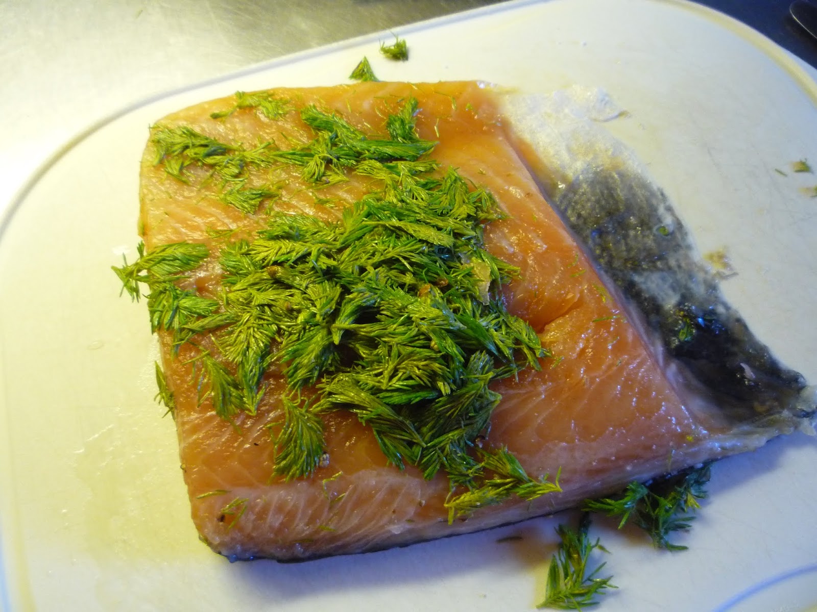 Mat och bak: Gravad lax med granskott