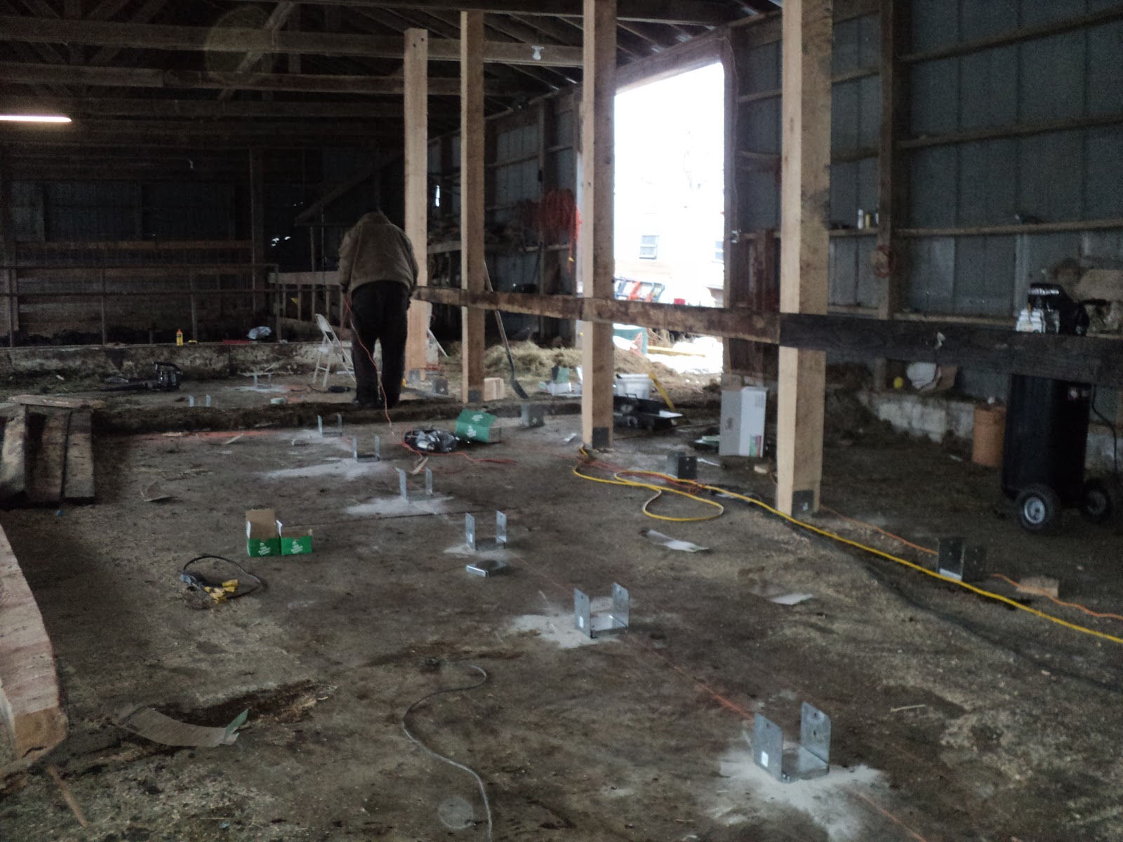 Making the Winter Cow Barn Comfy | Gita Nagari Yoga Farm