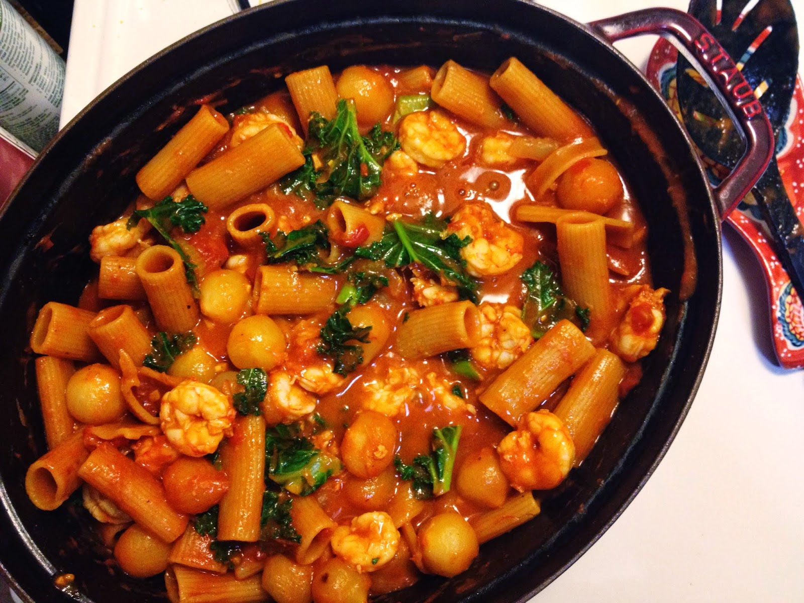 The Lush Chef: Shrimp & Pasta Stew