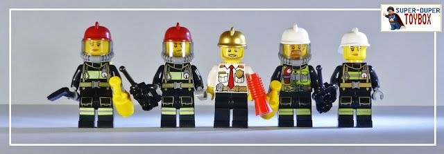 Super-DuperToyBox: Lego City Fire Ladder Truck & Fire Starter Set