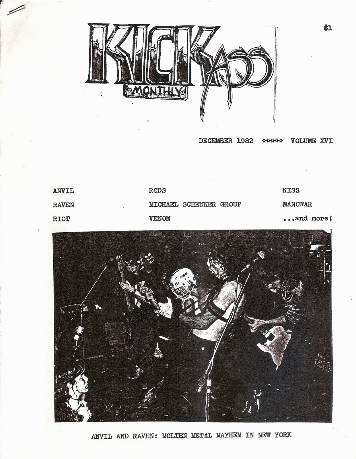 Kick Ass Monthly: KICK ASS MONTHLY - BOB MULDOWNEY