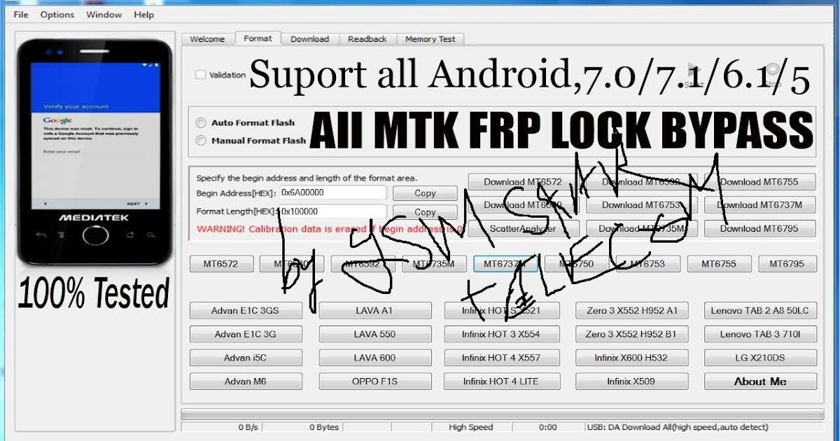 All Mediatek & Spd Frp Tool Bypass Unlock - GSM TECHNIC BOY
