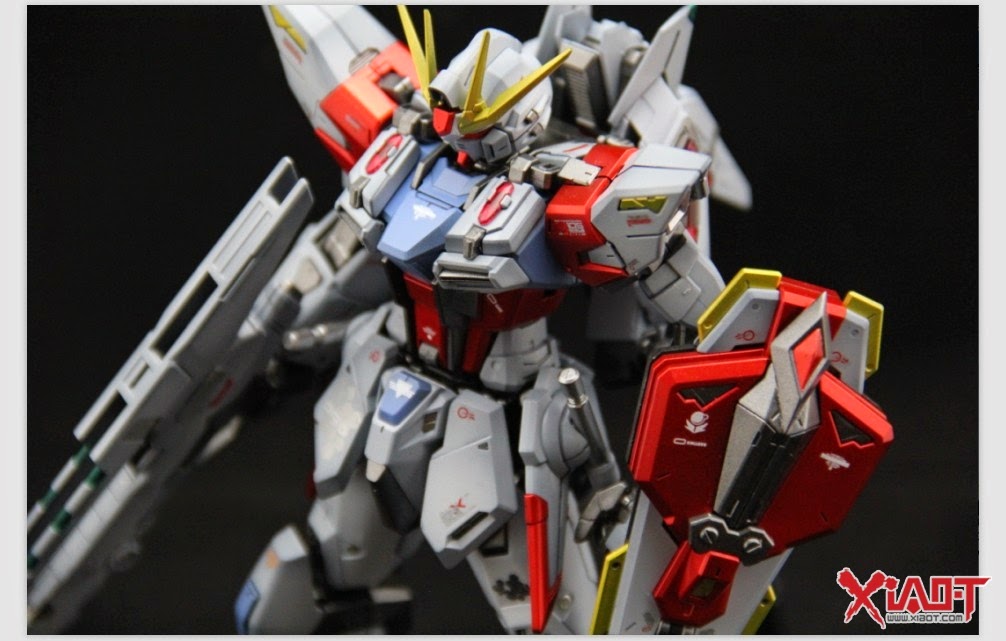 MG 1/100 Build Strike Gundam + Universe Booster + Homemade Backpack ...