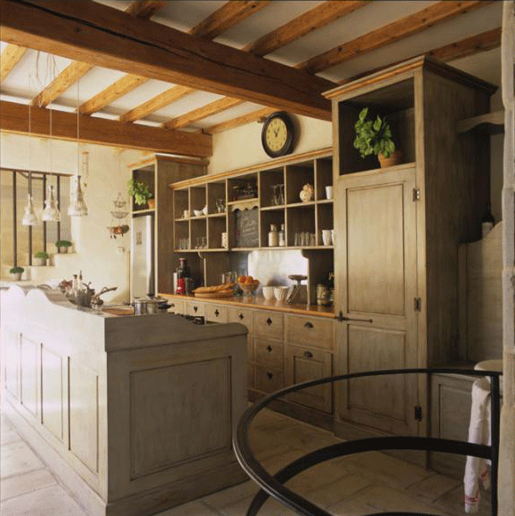 The Paper Mulberry: The French Country Kitchen