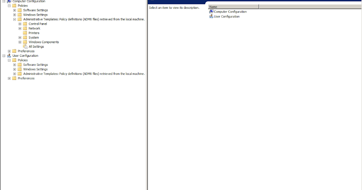 AD Shot Gyan: How To Create a Central Store for ADMX/ADML