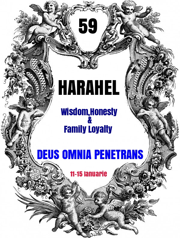 Heraldry of Life: 59.HARAHEL-DEUS OMNIA PENETRANS