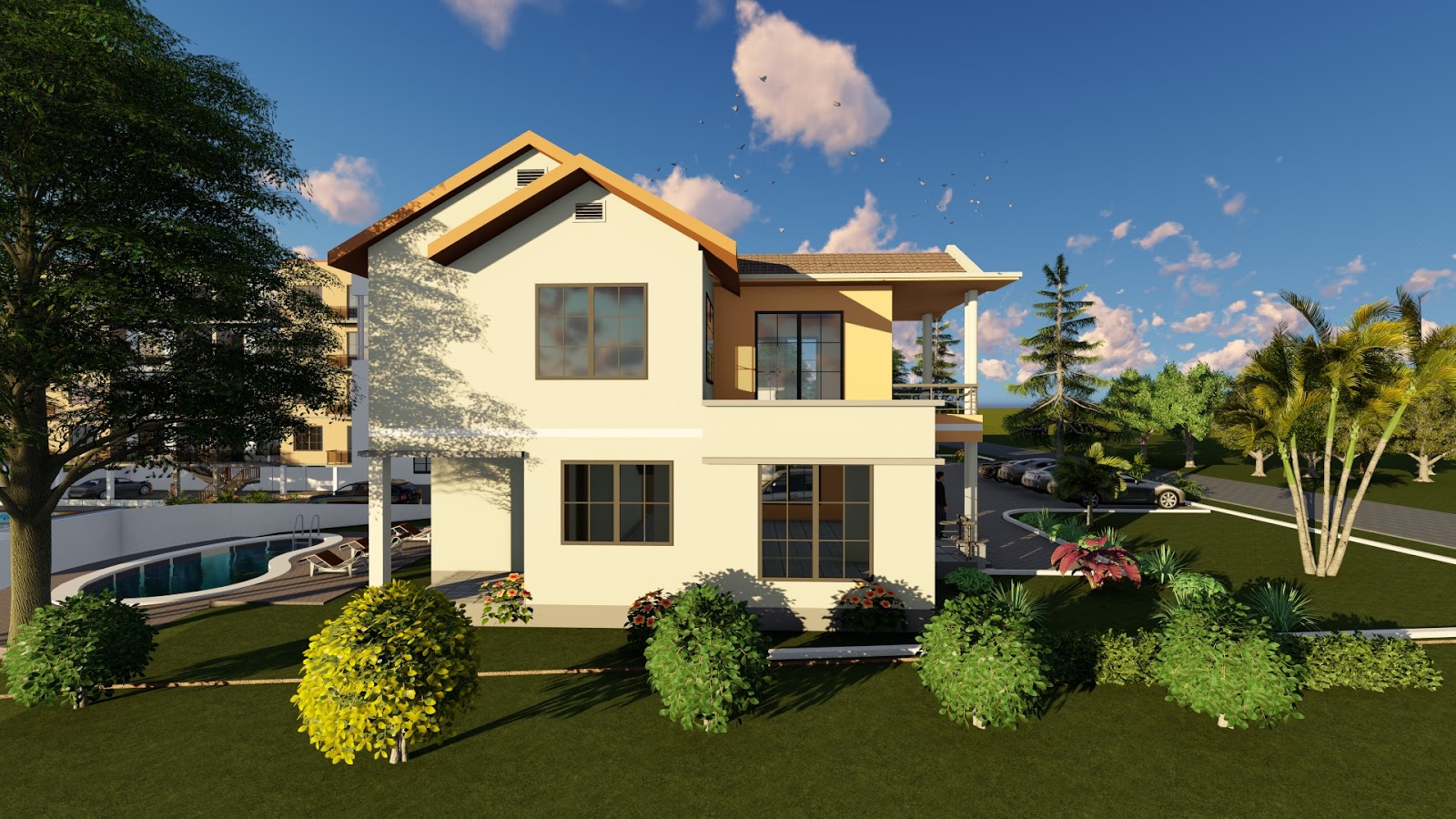 nyumba nzuri ya gorofa