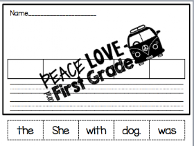 Peace, Love, and First Grade: SIGHT WORDS IN 10 EASY STEPS