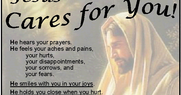 Blessed By The Lord: September 25, 2018 - JESUS CARES, JESUS SAVES