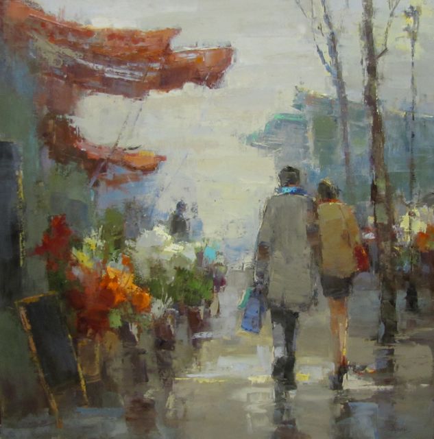 Barbara Flowers | En plein air /Figurative painter | Tutt'Art ...