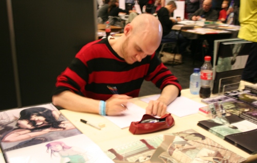 [Vidéo] FACTS 2012 : dédicace de Paul Duffield - Bulles et Onomatopées