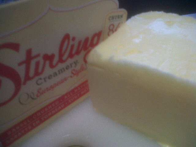 the cookbook store blog: Stirling Creamery Butter Tasting