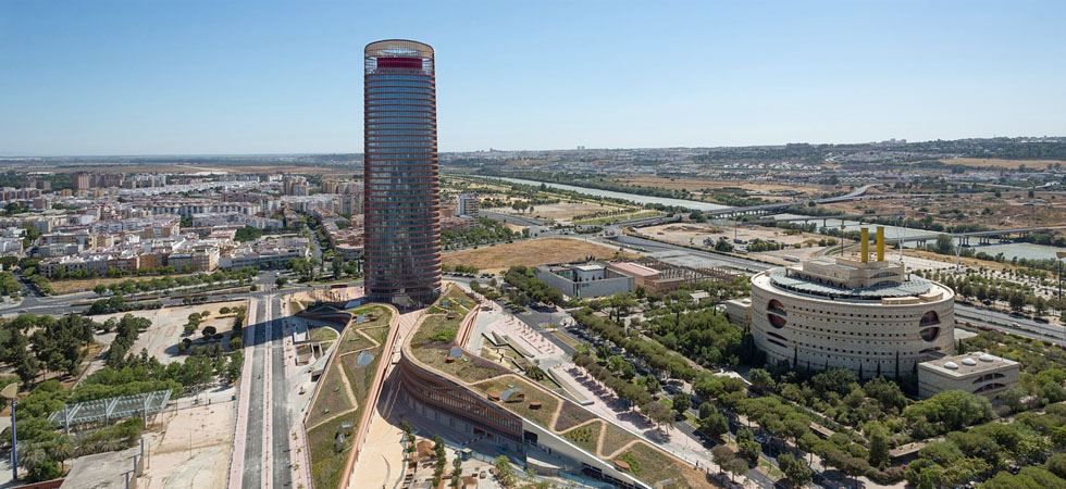 Torre Sevilla | César Pelli | Descripción + Fotos + Planos