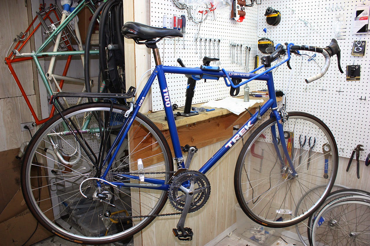 John's Bicycle Restorations: My 1990 Trek 1100 Overhaul/Upgrade - $450.00