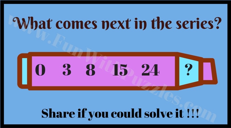 Number Puzzles | Simple Series Puzzles and Answers